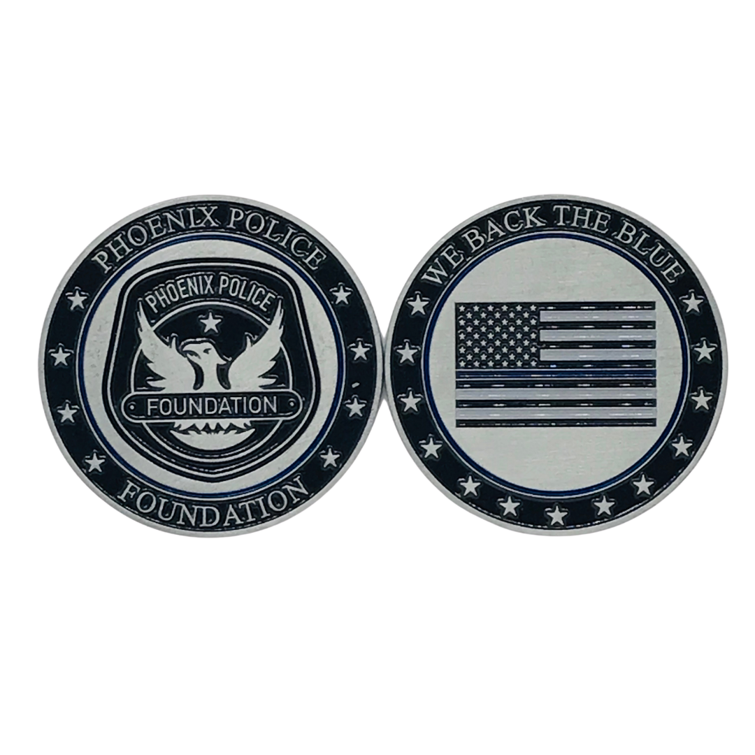 CHALLENGE COIN - PHOENIX POLICE FOUNDATION FLAG – Phoenix Police ...